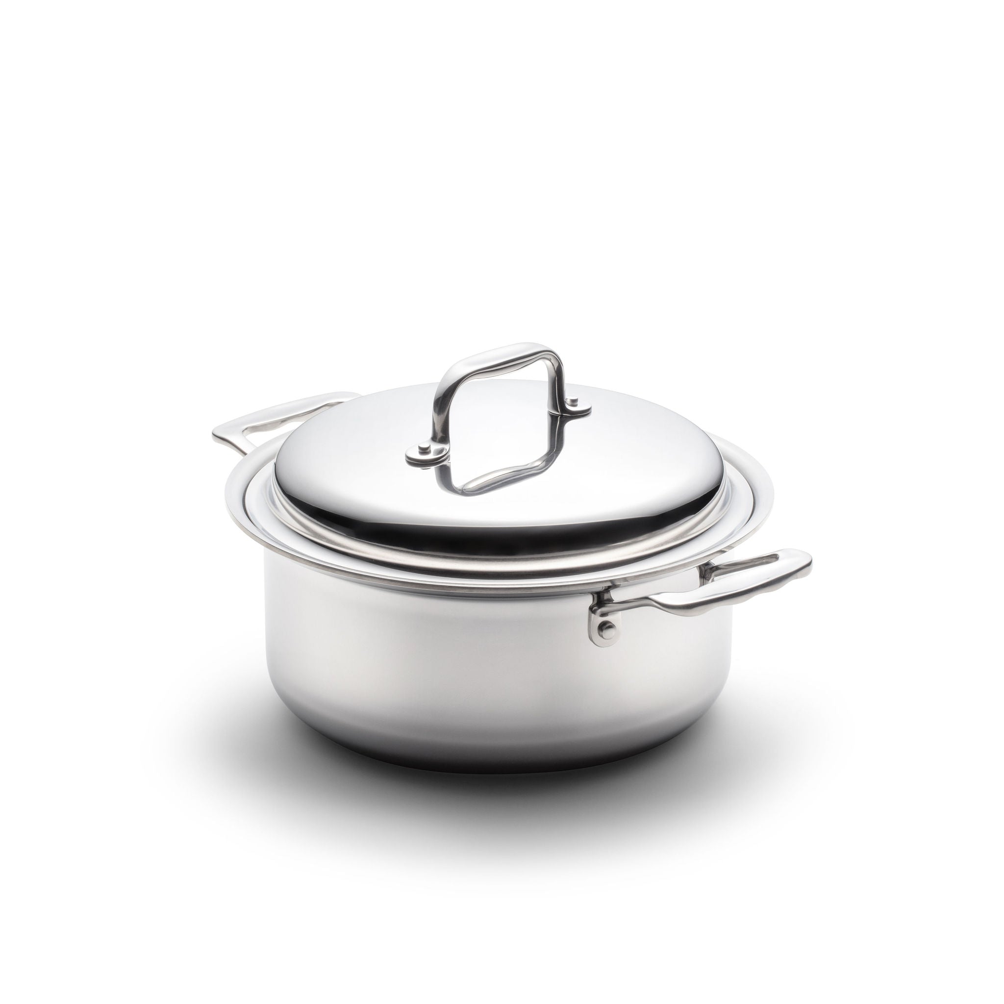 4 Quart Stainless-Steel Stockpot with Cover | 360 Cookware